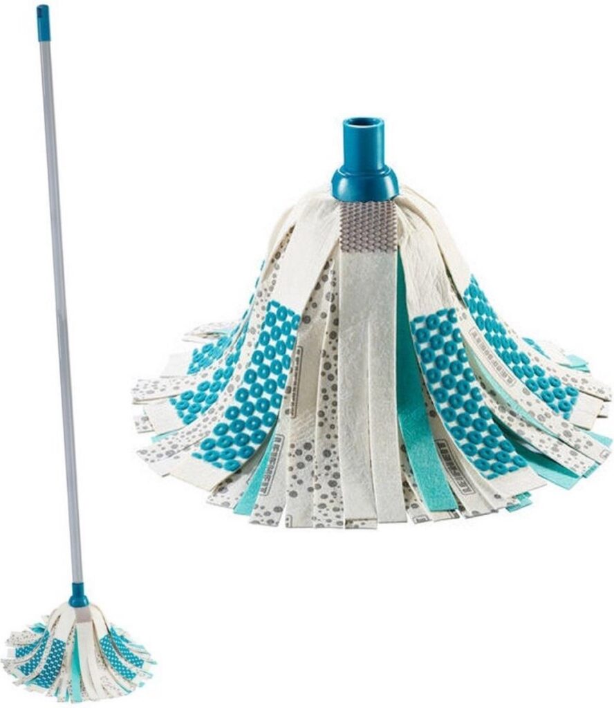 Leifheit Power Mop 3in1 with telescopic handle - turquoise - gray ...