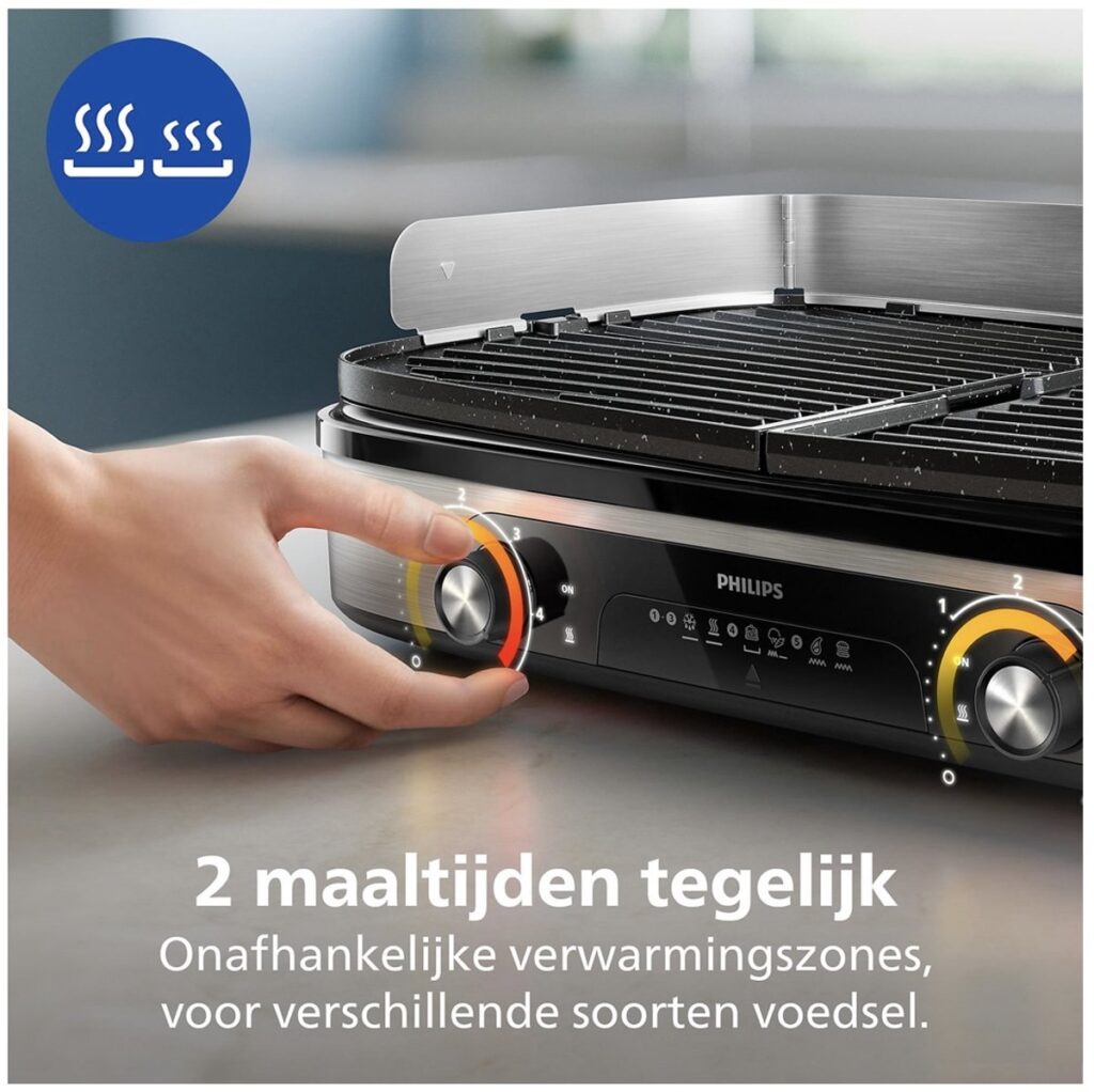 PHILIPS HD6222/90 Grill Plate Black | Return Sale