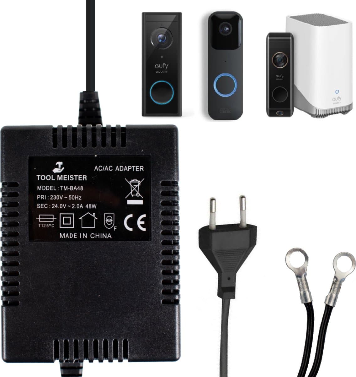 Tool Meister BA48 - Adapter voor Eufy Smart Deurbel - Universele ...