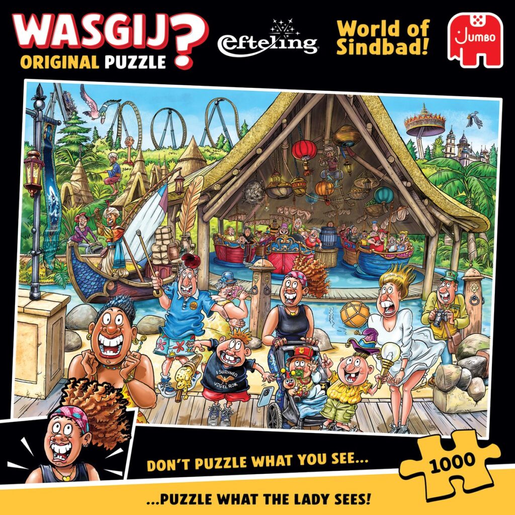 Wasgij Original Efteling - The World of Sinbad! - 1000-piece puzzle ...