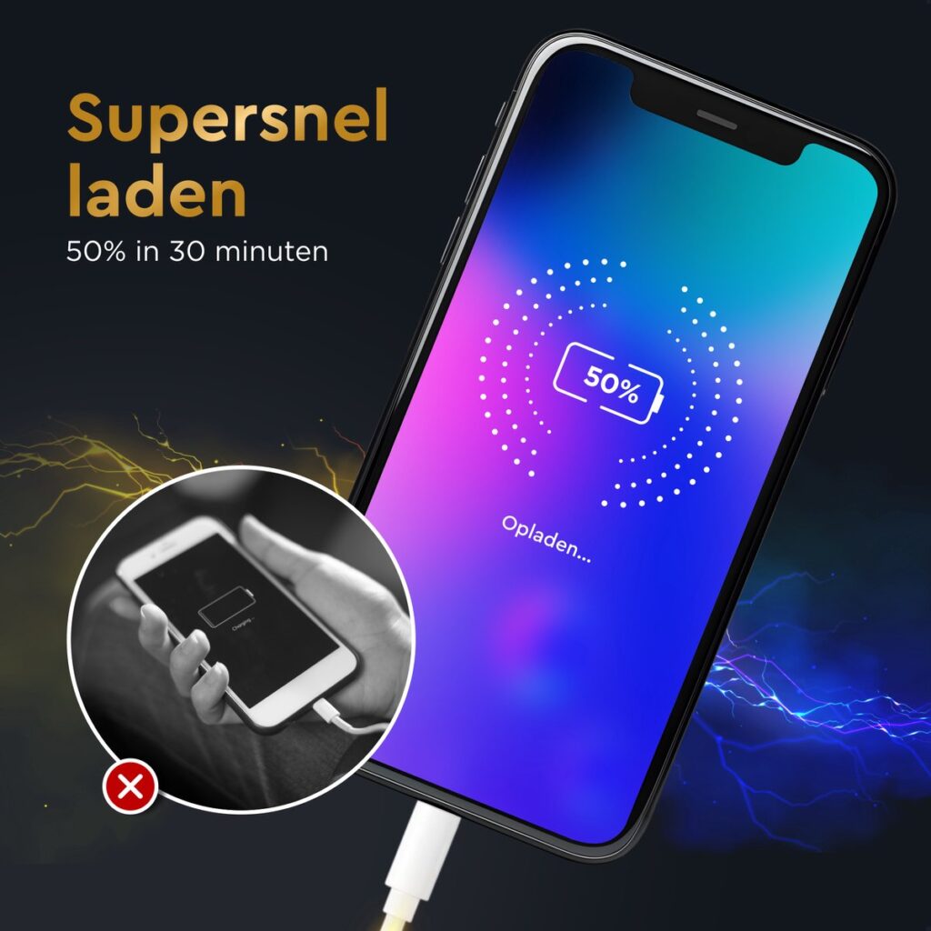 Golden Sound Original 45W Fast Charger - USB-C connection - 2-meter ...