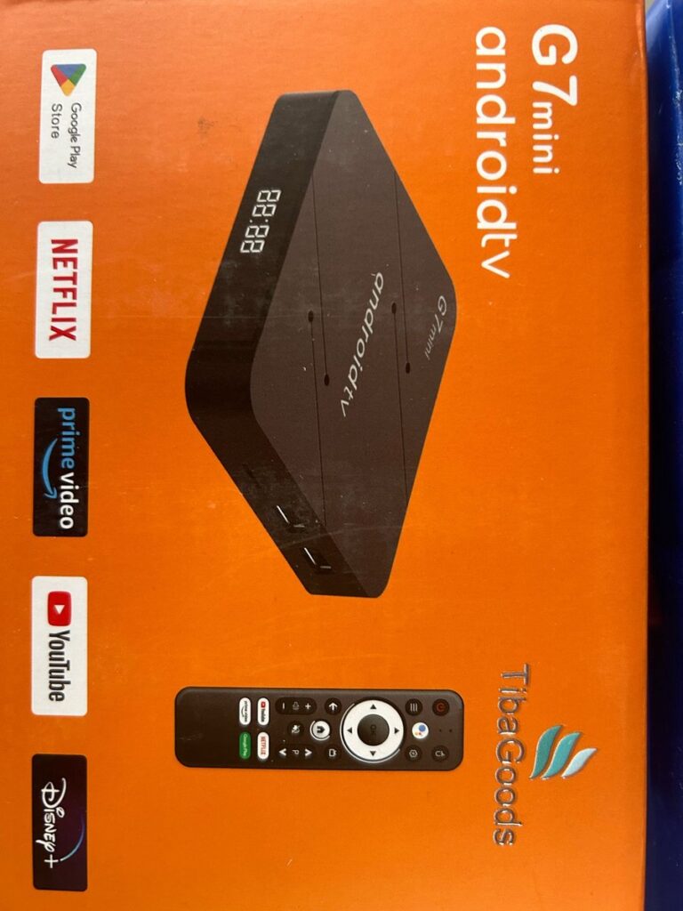 Tibagoods Mediaplayer Android TV Box 4K HDR - Geschikt voor chromecast ...